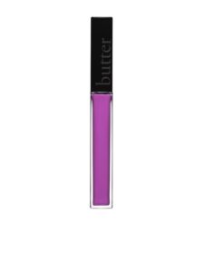 butter london plush rush plumping lip gloss, ultra-shine & hydrating, improves lip texture, cruelty free, double dare