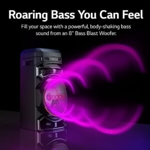 LG RNC5 XBOOM Audio System with Bass Blast