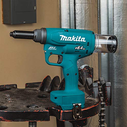 Makita XVR02Z 18V LXT® Lithium-Ion Brushless Cordless Rivet Tool, Tool Only