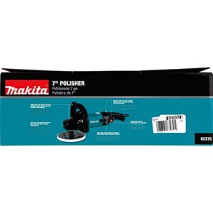 Makita 9237C 7" Polisher, Blue