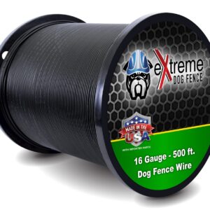 High Grade Dog Fence Wire - 2000 Feet of 16 Gauge High Tensile Electric Dog Fence Boundary Wire. Compatible with All Brands of Pet Containment Fence…