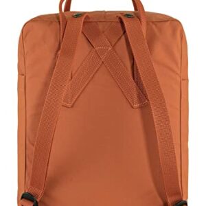 Fjällräven Kånken Backpack for Men, and Women - Lightweight Rugged Vinylon Fabric, Dual Top Handles with Snap Closure, and Classy Look Terracotta Brown One Size One Size