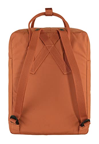 Fjällräven Kånken Backpack for Men, and Women - Lightweight Rugged Vinylon Fabric, Dual Top Handles with Snap Closure, and Classy Look Terracotta Brown One Size One Size