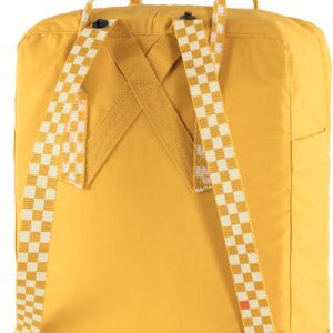 Fjällräven Kånken Ochre/Chess Pattern One Size