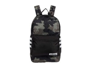 adidas unisex classic 3s iii backpack, legacy green camo/ black, one size