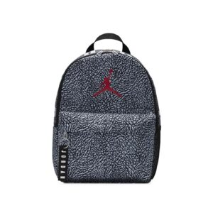 nike air jordan mini backpack, black/ele print