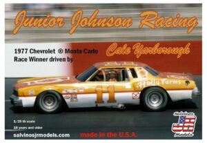 salvinos jr models sjr1979jd nascar. plastic model kit