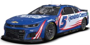 salvinos jr models hmc2022klp 1/24 scale 2022 camaro zl1 #5 kyle larson plastic model kit - assembly required