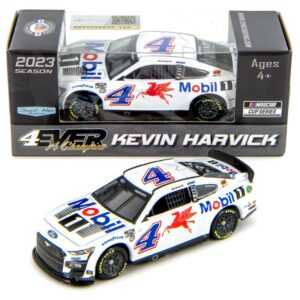 lionel racing kevin harvick 2023 mobil 1 diecast car 1:64 scale