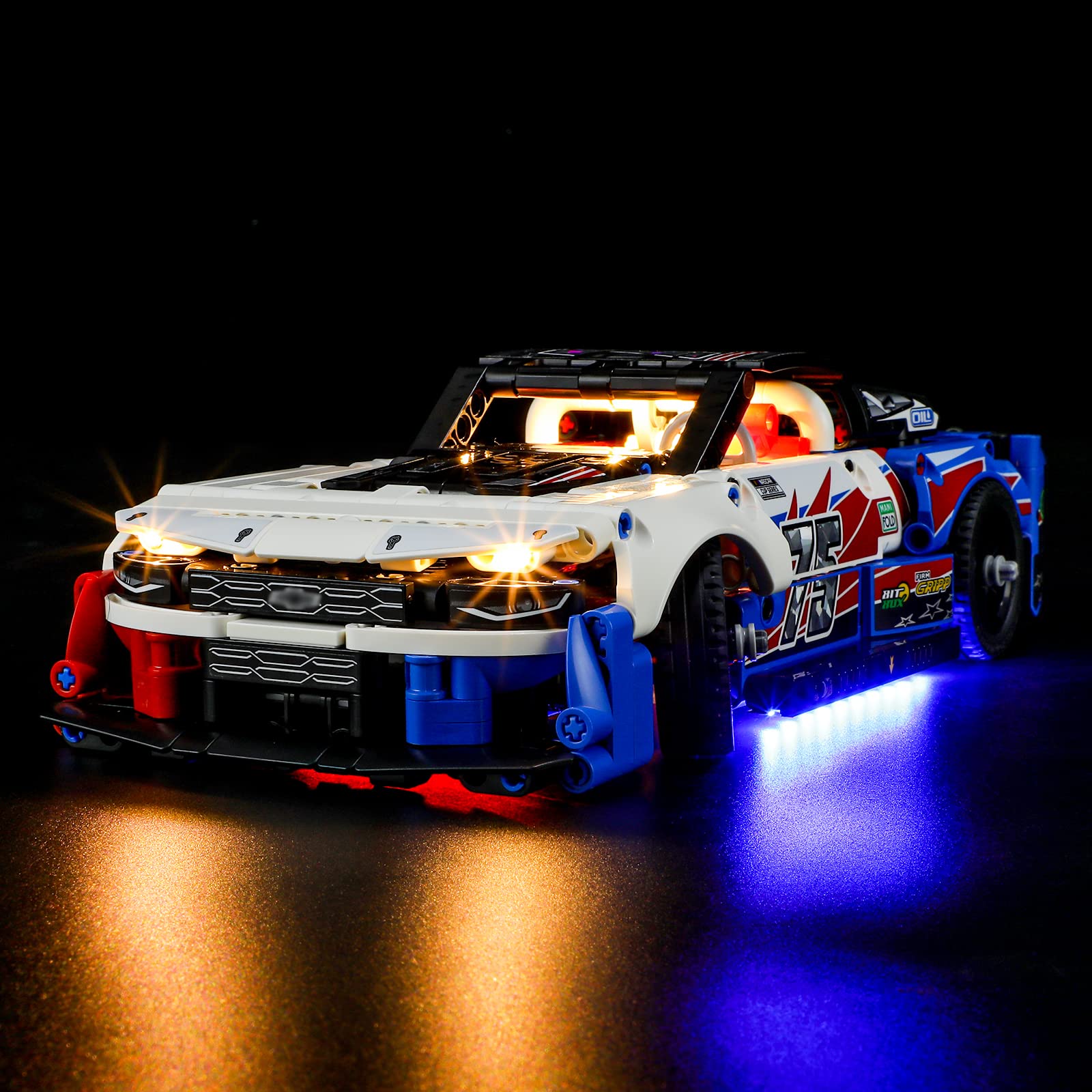 BRIKSMAX Led Lighting Kit for LEGO-42153 NASCAR Next Gen Chevrolet Camaro ZL1 - Compatible with Lego Technic Building Blocks Model- Not Include Lego Set