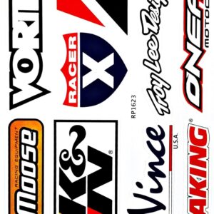 Cars Motorsport Nos Gulf Hot Rod Nascar Drag Racing Lot 6 Vinyl Graphic Decals Stickers D6094