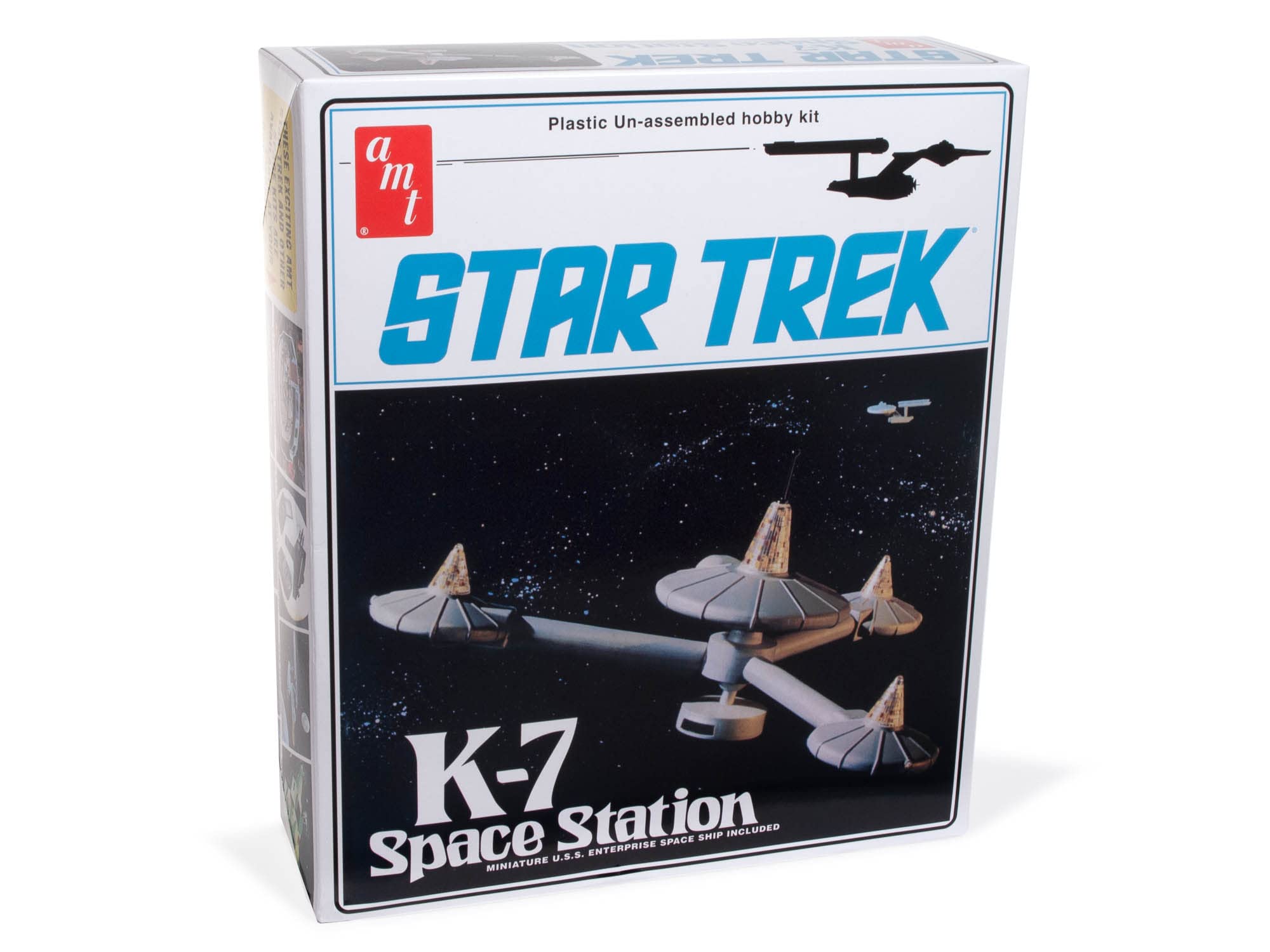 AMT Star Trek K-7 Space Station 1:7600 Scale Model Kit