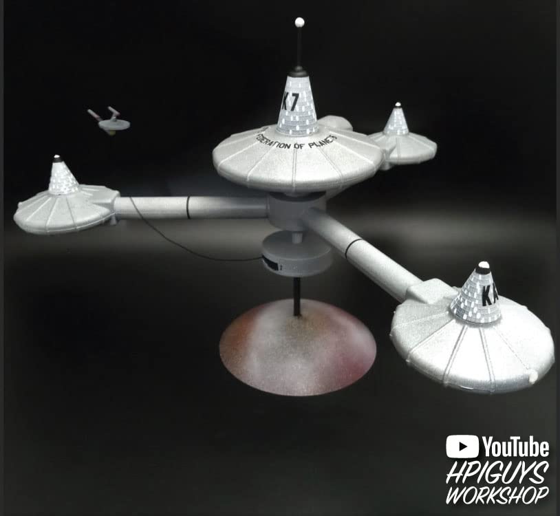 AMT Star Trek K-7 Space Station 1:7600 Scale Model Kit