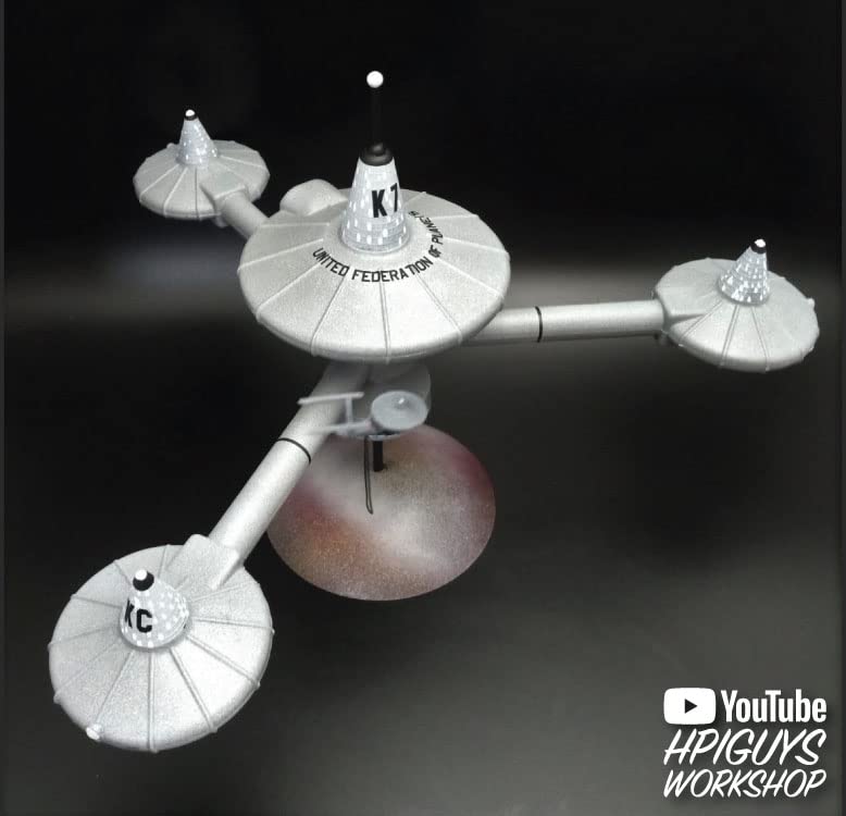 AMT Star Trek K-7 Space Station 1:7600 Scale Model Kit