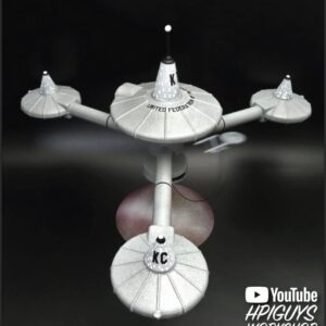 AMT Star Trek K-7 Space Station 1:7600 Scale Model Kit