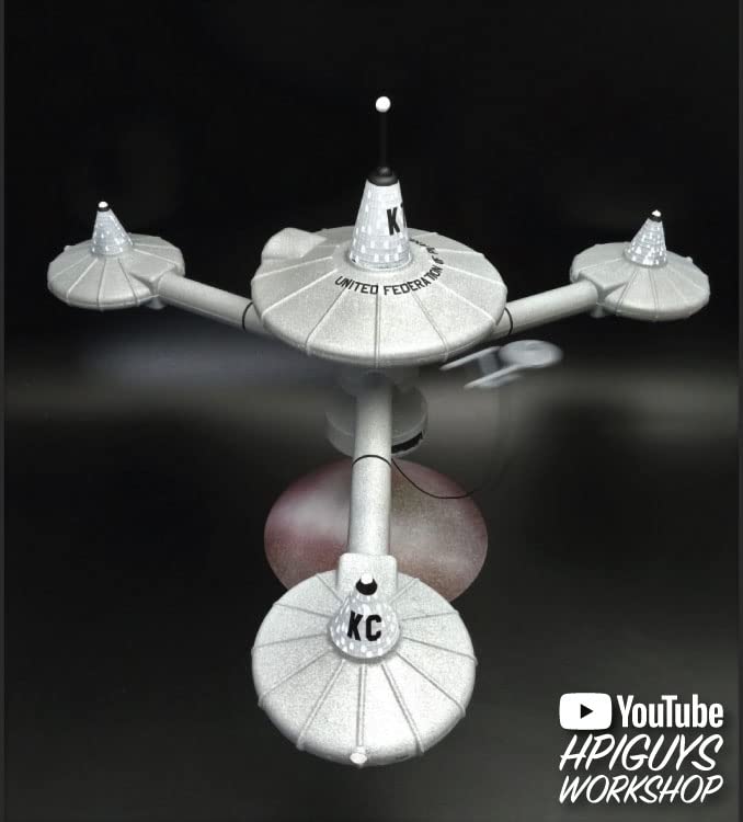 AMT Star Trek K-7 Space Station 1:7600 Scale Model Kit