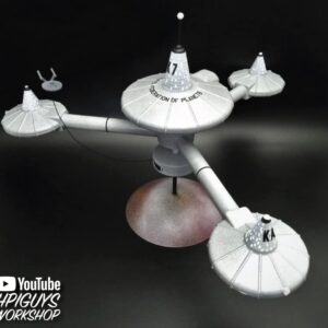 AMT Star Trek K-7 Space Station 1:7600 Scale Model Kit