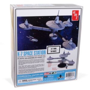 AMT Star Trek K-7 Space Station 1:7600 Scale Model Kit