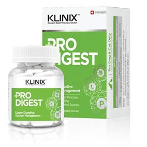 klinix prodigest | stomach, liver, pancreas protection & chronic vomiting relief | vet developed supplements