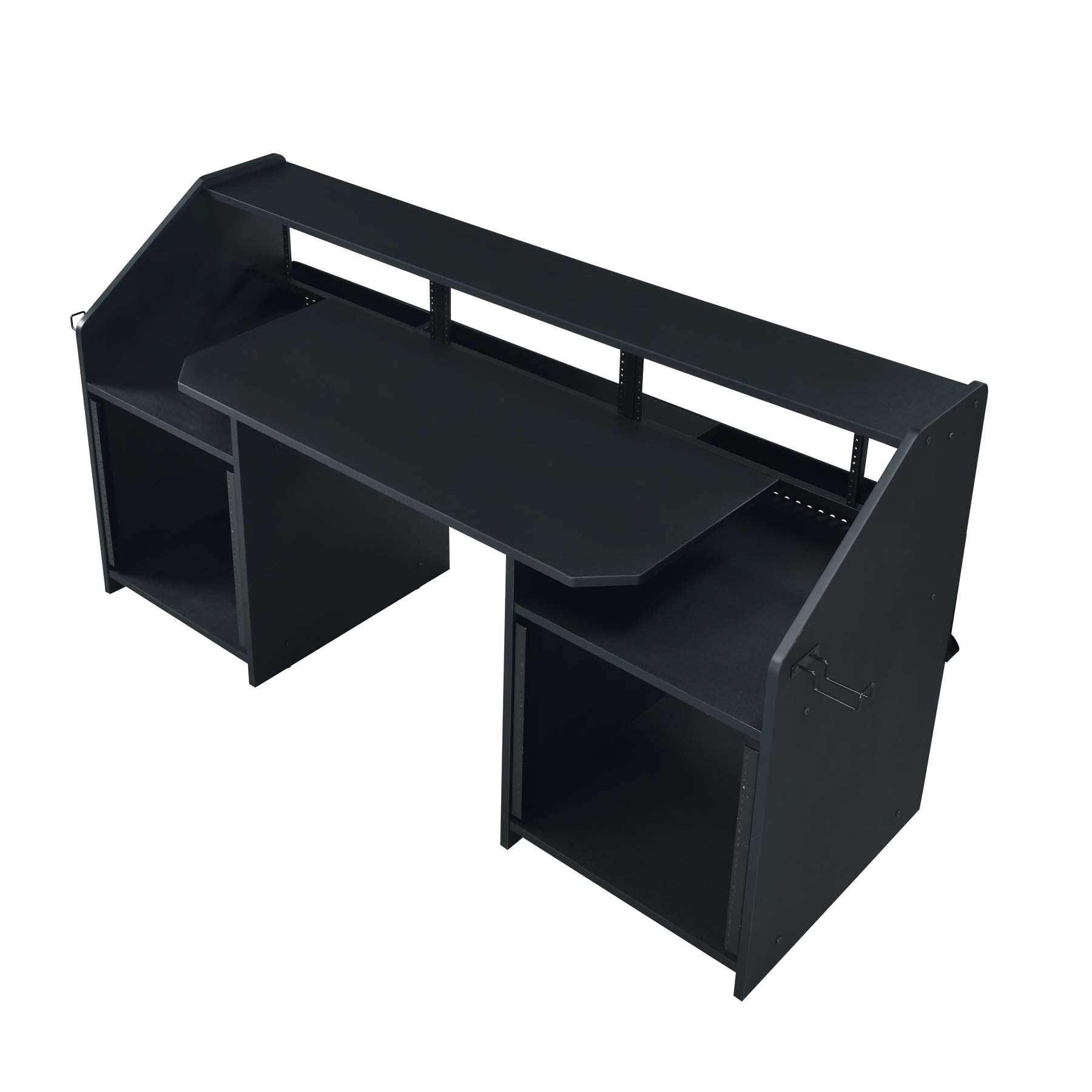 Acme Wooden Music Desk with Side Hook in Black