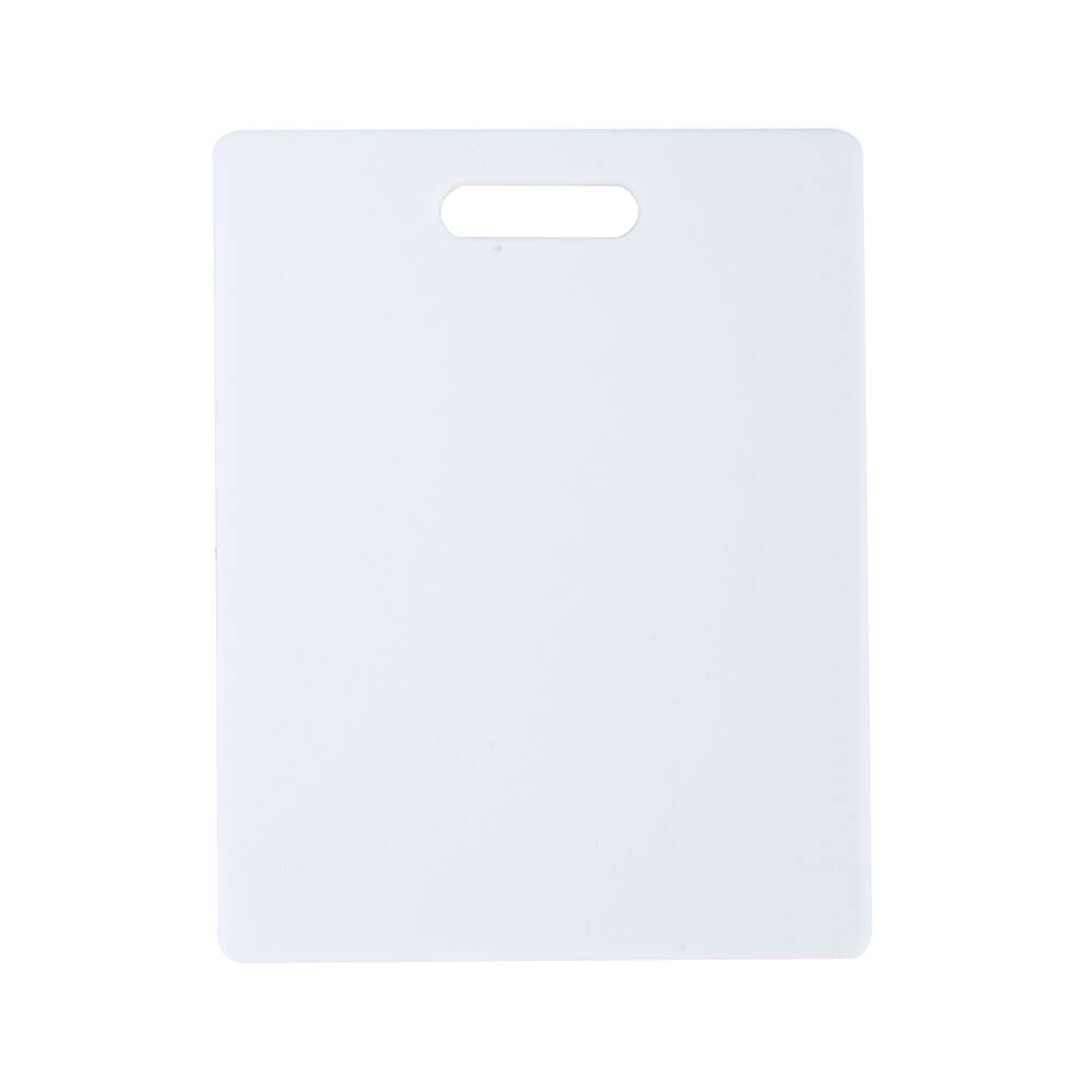 Farberware Plastic Cutting Board, 8x10 Inch, White