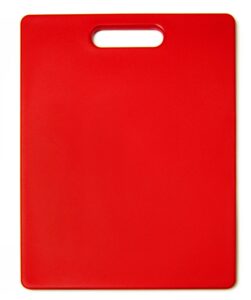 architec original non-slip gripper cutting board, 11" x 14", red