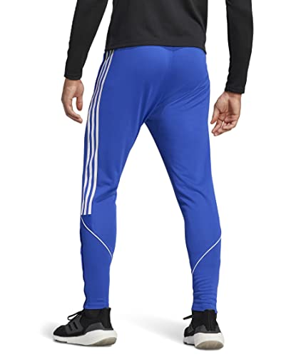 adidas Men's Tiro Pants, Semi Lucid Blue/White, X-Large