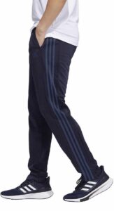 adidas mens midweight essential tricot zip track pants (as1, alpha, l, regular, regular, legend ink/navy)