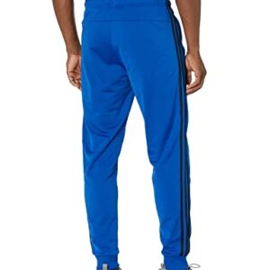 adidas Essentials Men's 3-Stripes Tapered Tricot Pants, Collegiate Royal, X-Large