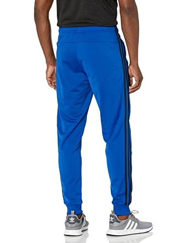 adidas Essentials Men's 3-Stripes Tapered Tricot Pants, Collegiate Royal, X-Large