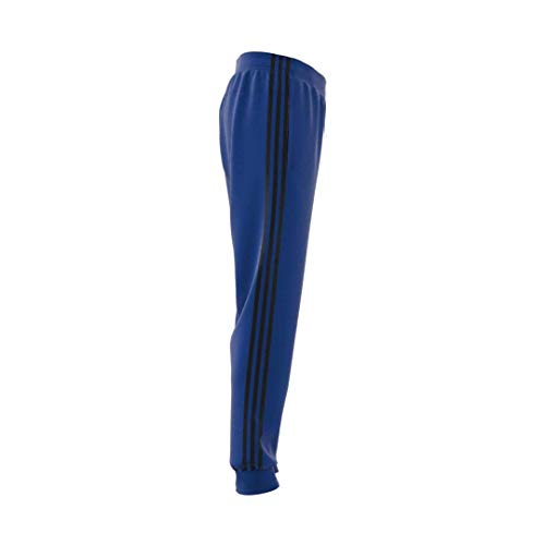 adidas Essentials Men's 3-Stripes Tapered Tricot Pants, Collegiate Royal, X-Large