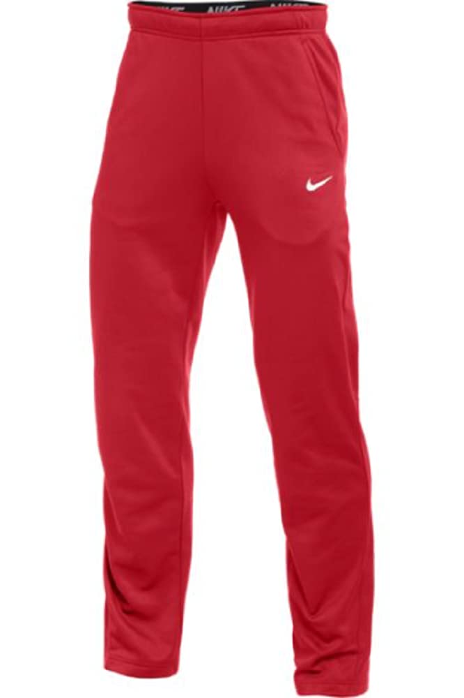 Nike Men's TF Pant Regular (Red/White, Medium)