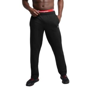 champion men's sweatpants, powerblend, fleece, open-bottom sweatpants (reg. or big & tall)