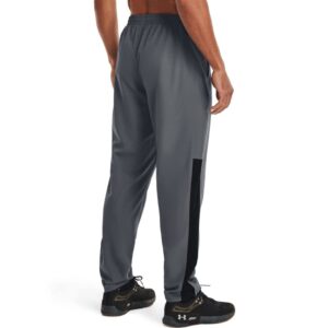 Under Armour Men's Woven Vital Workout Pants , Pitch Gray (012)/Black, X-Large Tall