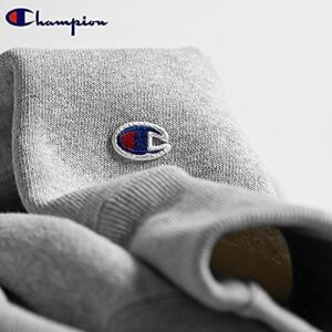 Champion Sweatpants for Men Big and Tall Cotton Fleece Joggers Black XLT