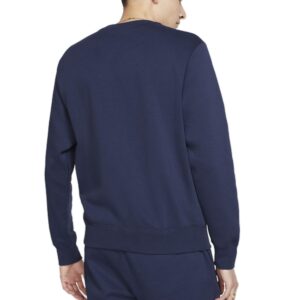 Nike Men's NSW Club Crew, Midnight Navy/White, Large