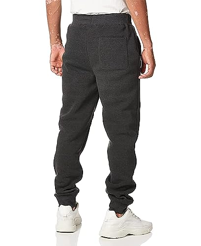 Southpole Men's Basic Active Fleece Jogger Pants-Regular and Big & Tall Sizes, HCH, M