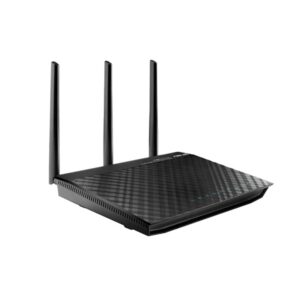 ASUS N900 WiFi Router (RT-N66U) - Dual Band Gigabit Wireless Internet Router, 4 GB Ports, Gaming & Streaming, Easy Setup, Parental Control