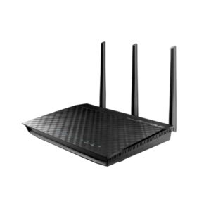 ASUS N900 WiFi Router (RT-N66U) - Dual Band Gigabit Wireless Internet Router, 4 GB Ports, Gaming & Streaming, Easy Setup, Parental Control