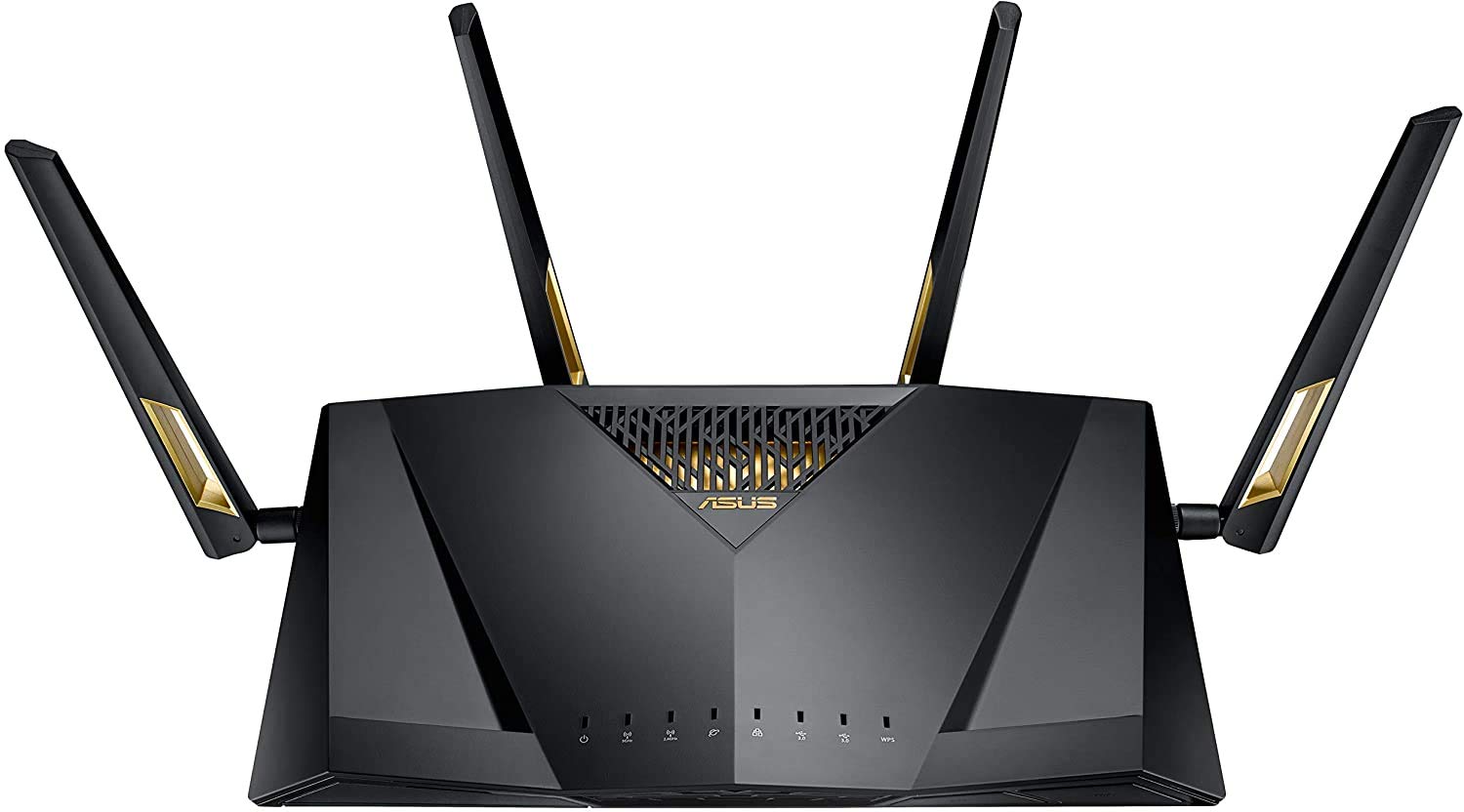 ASUS AX6000 Dual-Band WiFi 6 Gaming Router, Game Acceleration, Mesh WiFi Support, Lifetime Free Internet Security, Gamer Private Network, Mobile Game Boost, Streaming & Gaming Model RT-AX88U