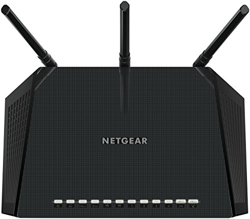 Netgear R6400 Dual-band (2.4 GHz / 5 GHz) Gigabit Ethernet Black wireless router