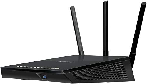 Netgear R6400 Dual-band (2.4 GHz / 5 GHz) Gigabit Ethernet Black wireless router