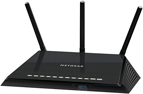 Netgear R6400 Dual-band (2.4 GHz / 5 GHz) Gigabit Ethernet Black wireless router