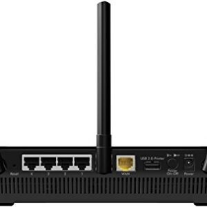 Netgear R6400 Dual-band (2.4 GHz / 5 GHz) Gigabit Ethernet Black wireless router