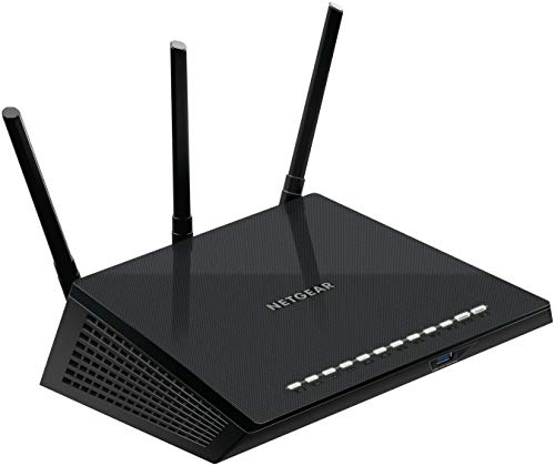 Netgear R6400 Dual-band (2.4 GHz / 5 GHz) Gigabit Ethernet Black wireless router