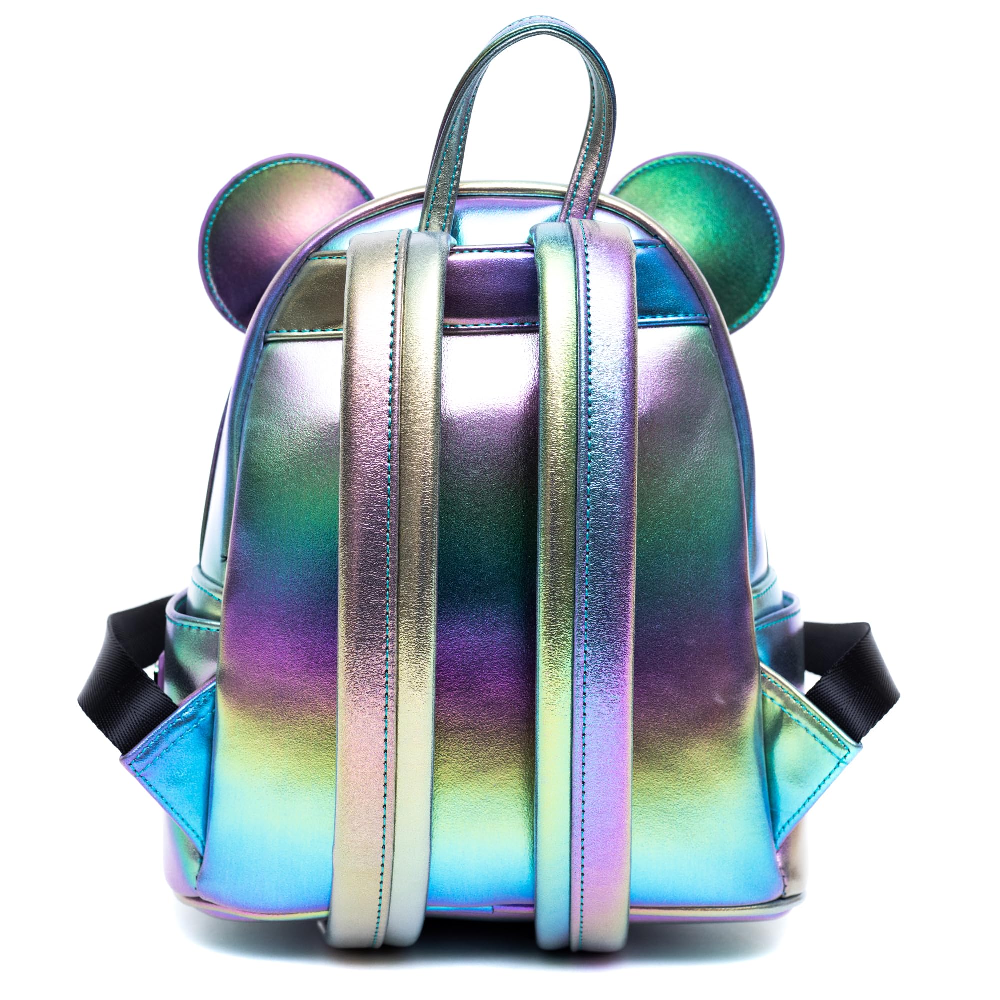 Loungefly Disney Oil Slick Mickey Mouse Mini Backpack, True Original