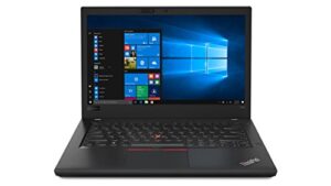 lenovo 14" thinkpad t480 lcd notebook intel core i5 (8th gen) i5-8350u quad-core (4 core) 8gb ddr4 sdram 256gb ssd in-plane switching (ips) technology model 20l50011us