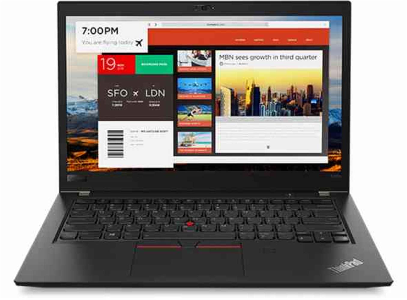 Lenovo ThinkPad T480s 14" FHD Touchscreen Business Ultrabook Laptop Computer, Intel Quad-Core i7-8650U up to 4.2GHz, 16GB DDR4 RAM, 1TB PCIe SSD, Fingerprint Reader, Windows 10 Pro