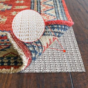 sharewin non slip rug pads, rug mats for under rugs, 7 * 10ft keep area rugs in place, thick, slip and skid resistant pads for hard floors