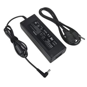 j-zmqer global 24v 150w ac dc adapter compatible with current usa dual x2 orbit marine pro led saltwater reef aquarium light 48";-60" 48 to 60-inch model 4116 power supply cord battery charger